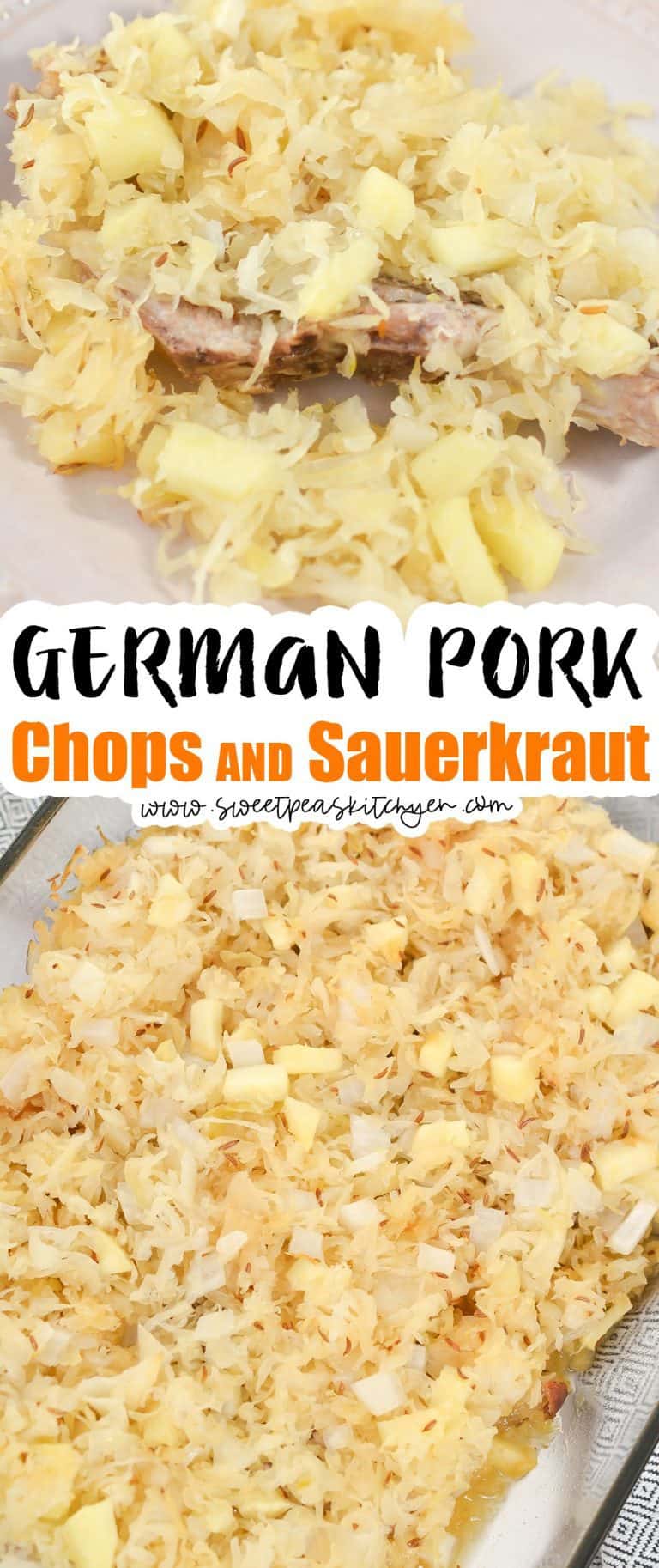 German Pork Chops and Sauerkraut - Sweet Pea's Kitchen