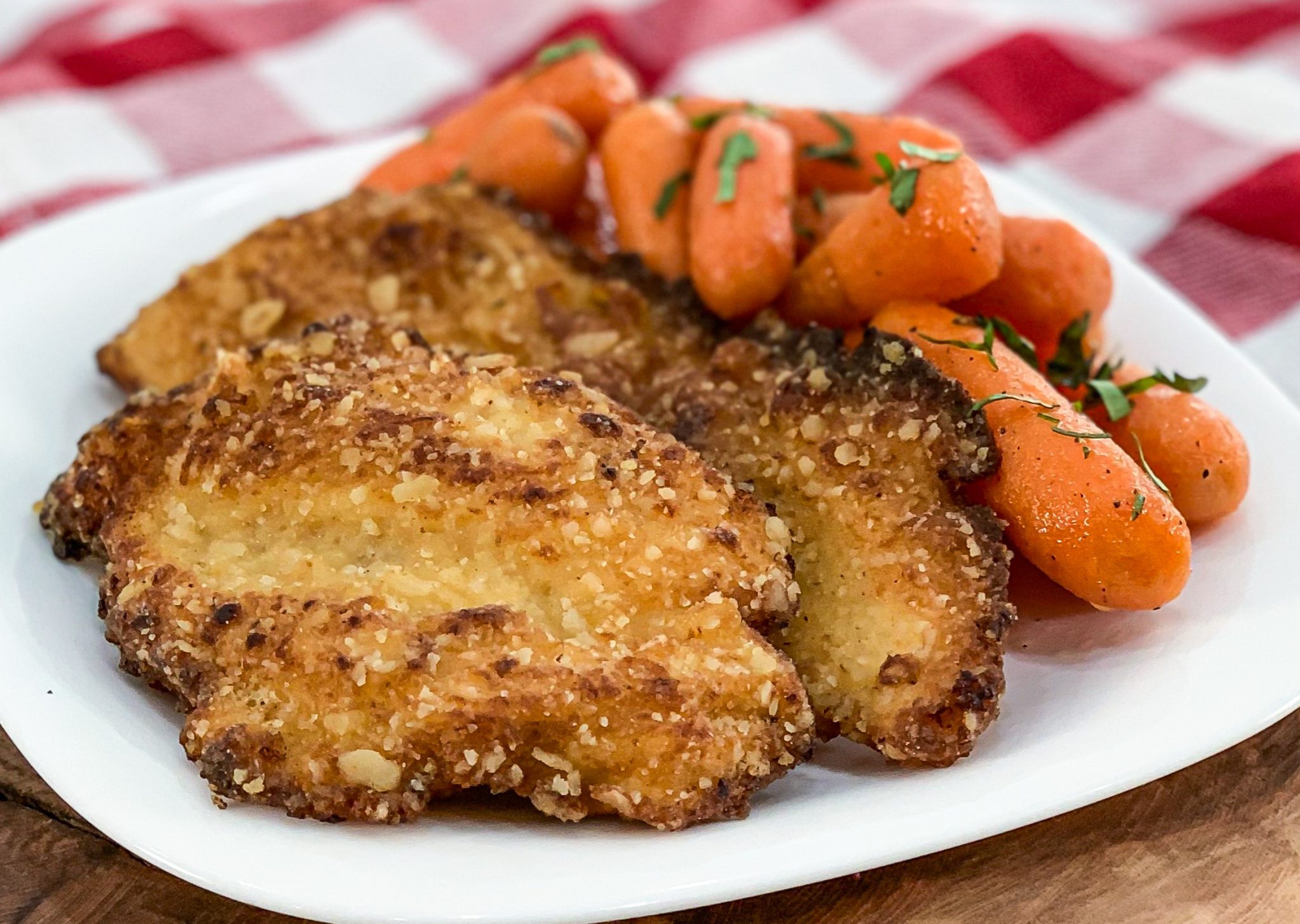 Crispy Chicken Schnitzel - Sweet Pea's Kitchen