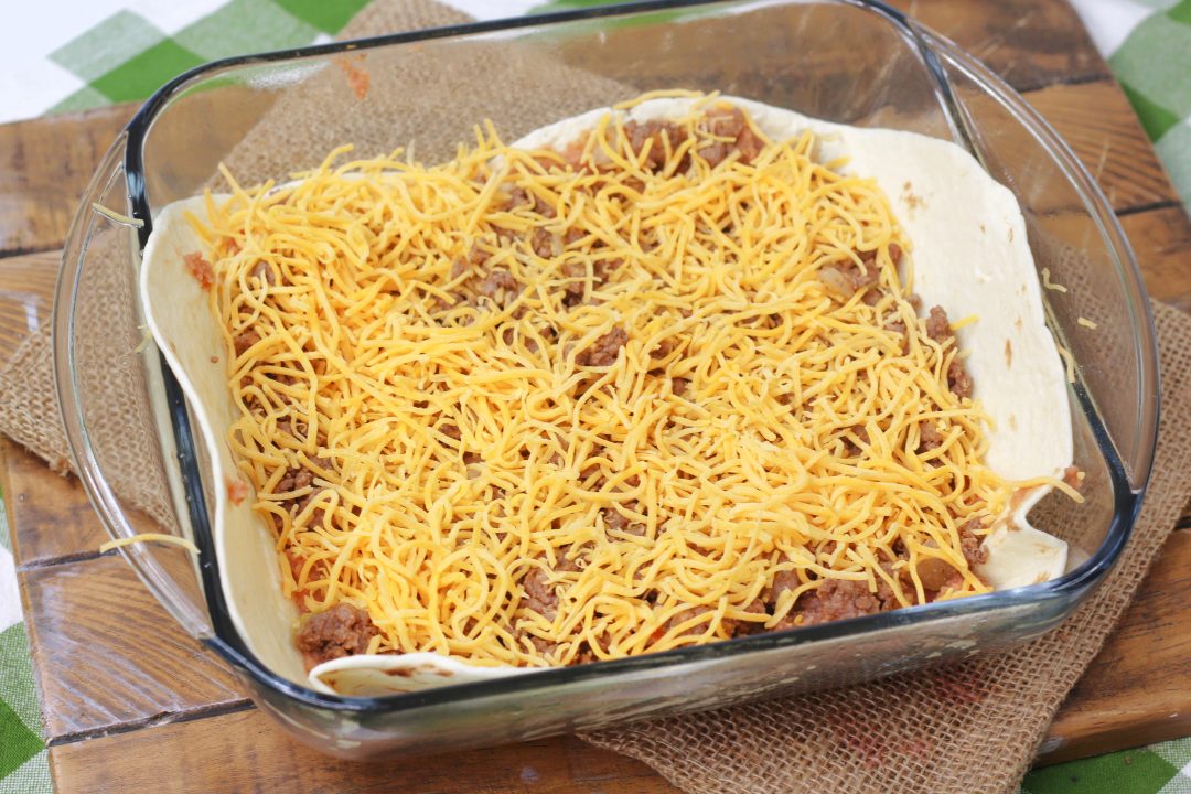 Layered Mexican Tortilla Casserole - Sweet Pea's Kitchen