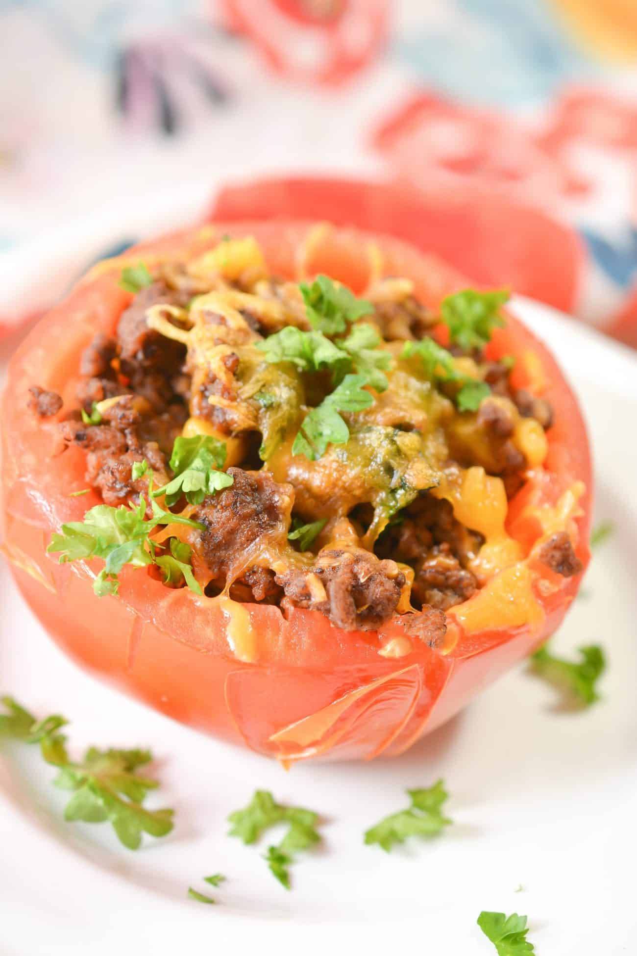 Taco Stuffed Tomatoes Sweet Pea s Kitchen