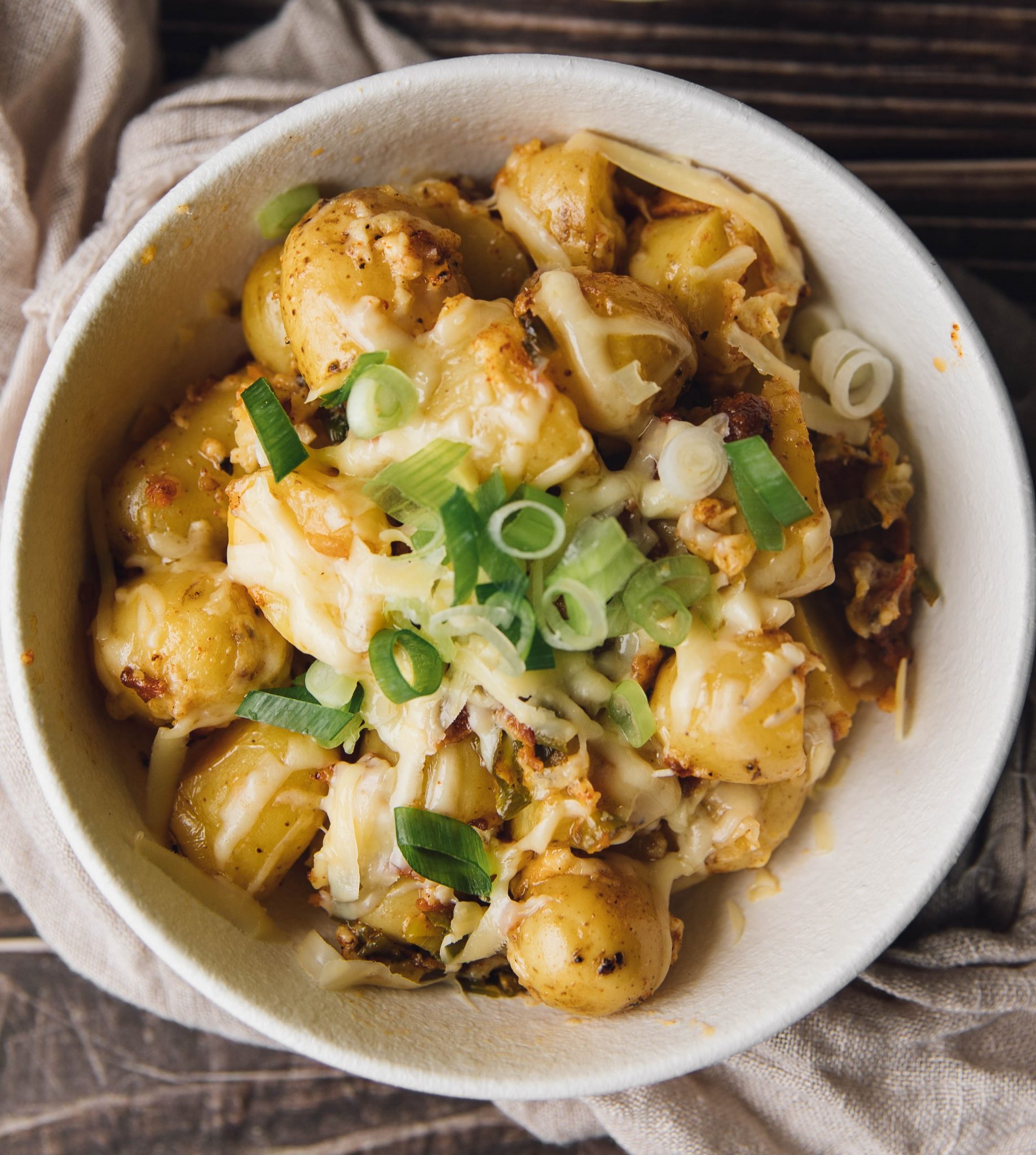 Loaded Slow Cooker Potatoes - Sweet Pea's Kitchen