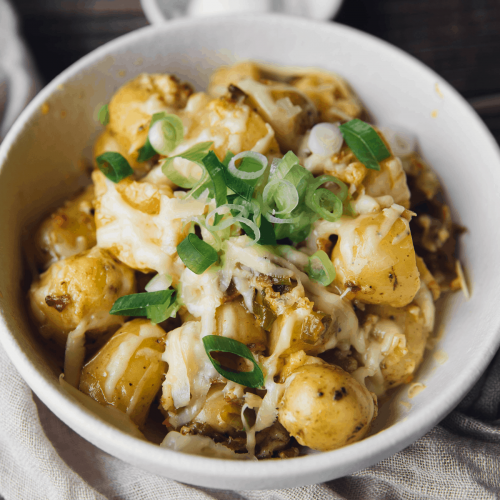 Loaded Slow Cooker Potatoes - Sweet Pea's Kitchen
