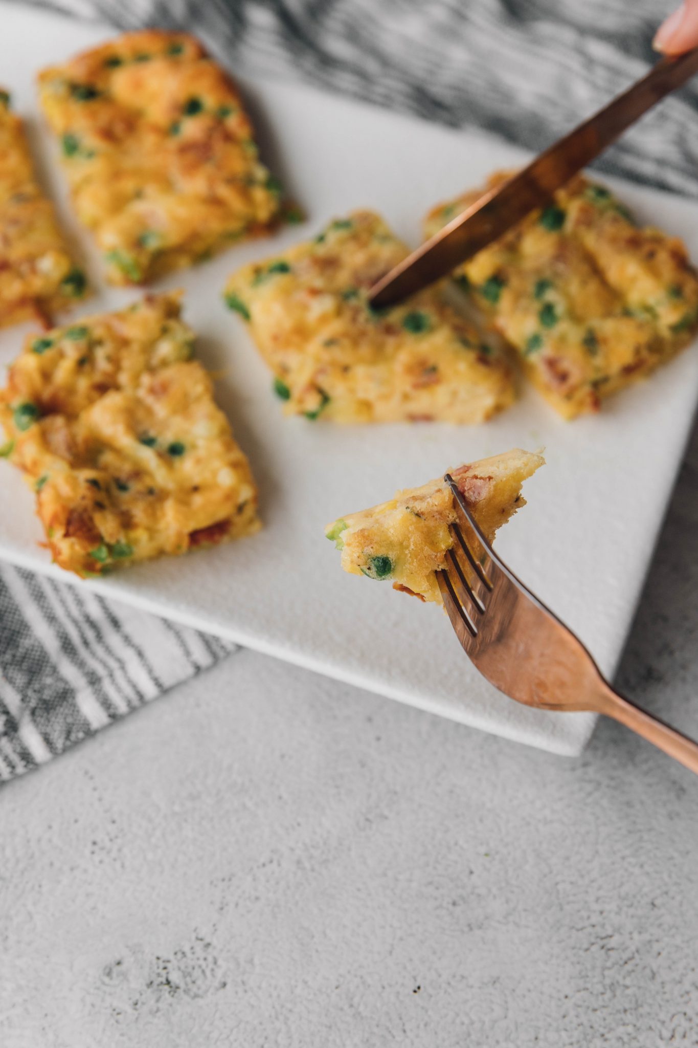 Bacon and Vegetable Slice - Sweet Pea's Kitchen