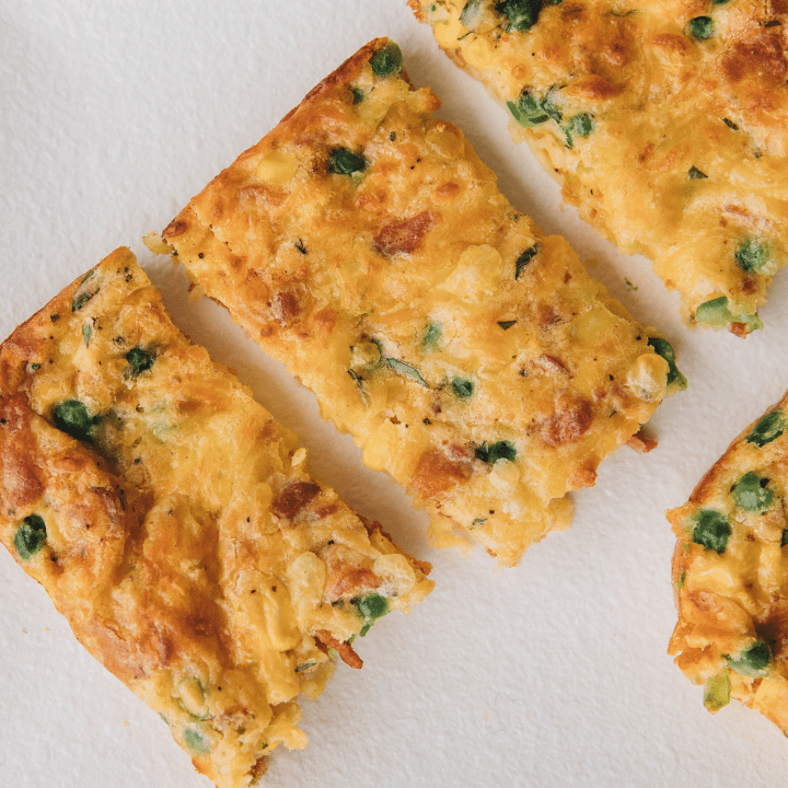 Bacon and Vegetable Slice - Sweet Pea's Kitchen