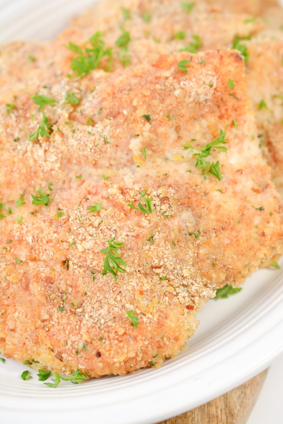 Baked Chicken Schnitzel - Sweet Pea's Kitchen