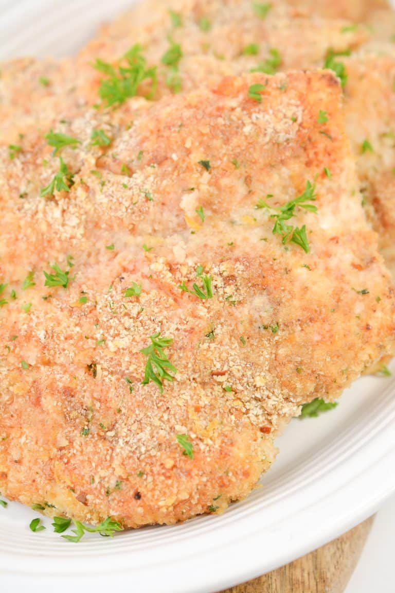 Baked Chicken Schnitzel - Sweet Pea's Kitchen