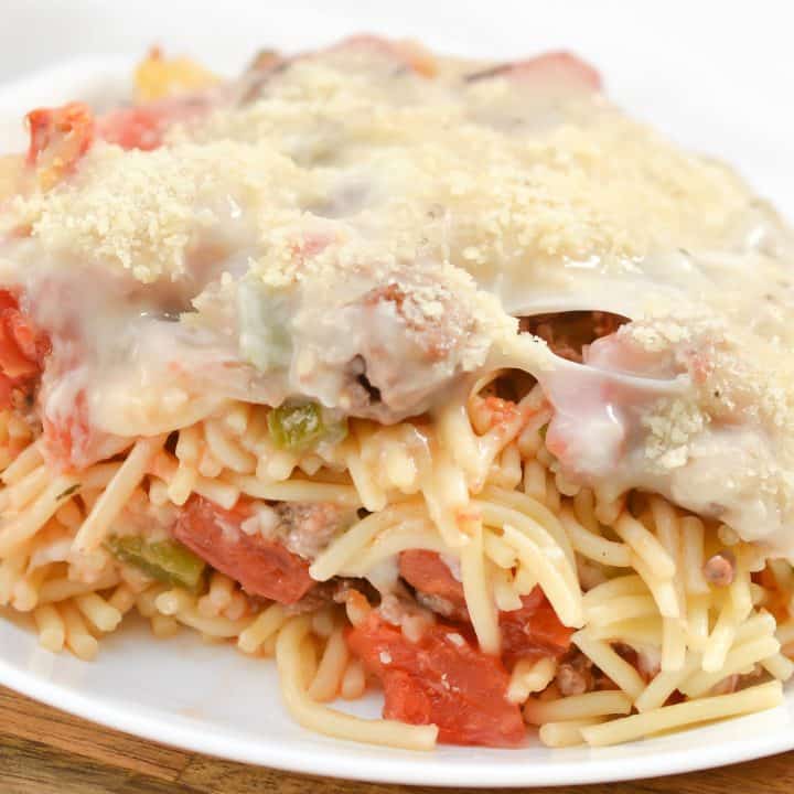 Baked Spaghetti - Sweet Pea's Kitchen