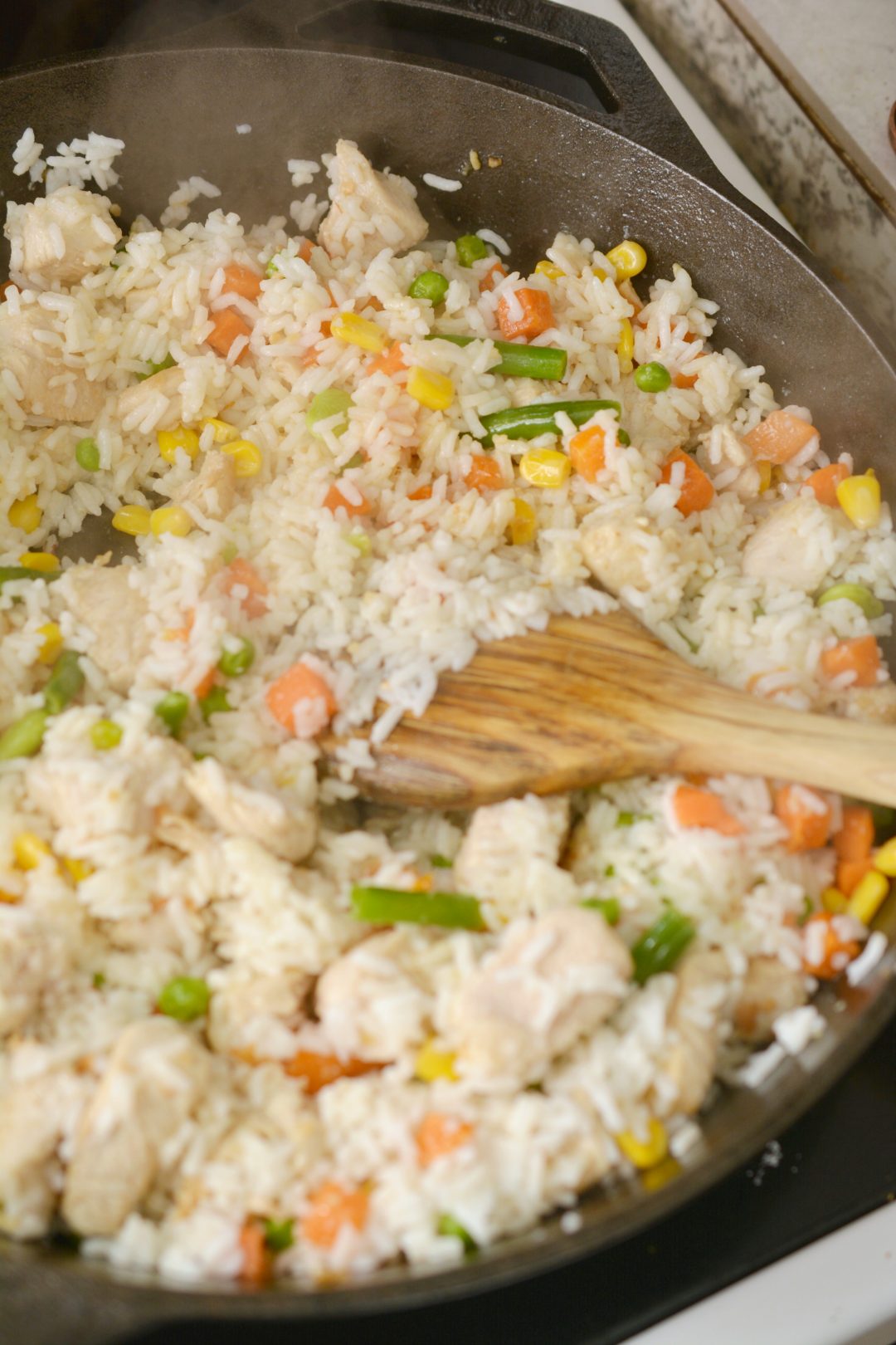 Better than Takeout Chicken Fried Rice - Sweet Pea's Kitchen