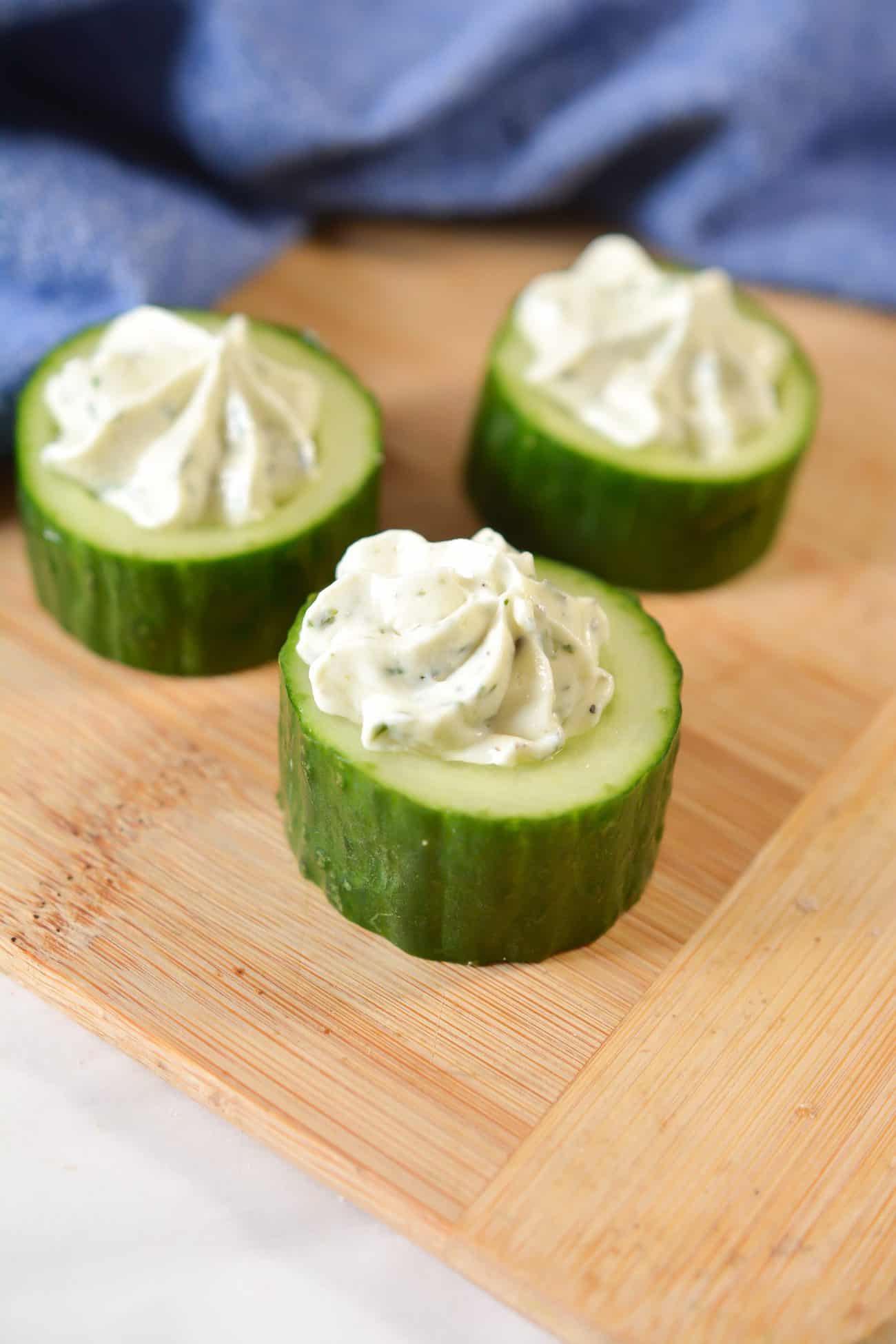 Cucumber Bites - Sweet Pea's Kitchen