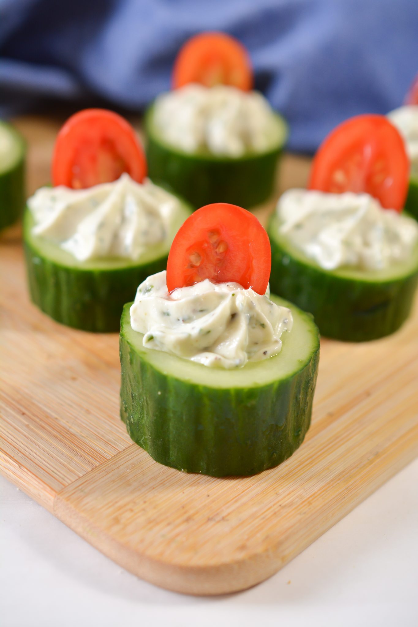 Cucumber Bites - Sweet Pea's Kitchen