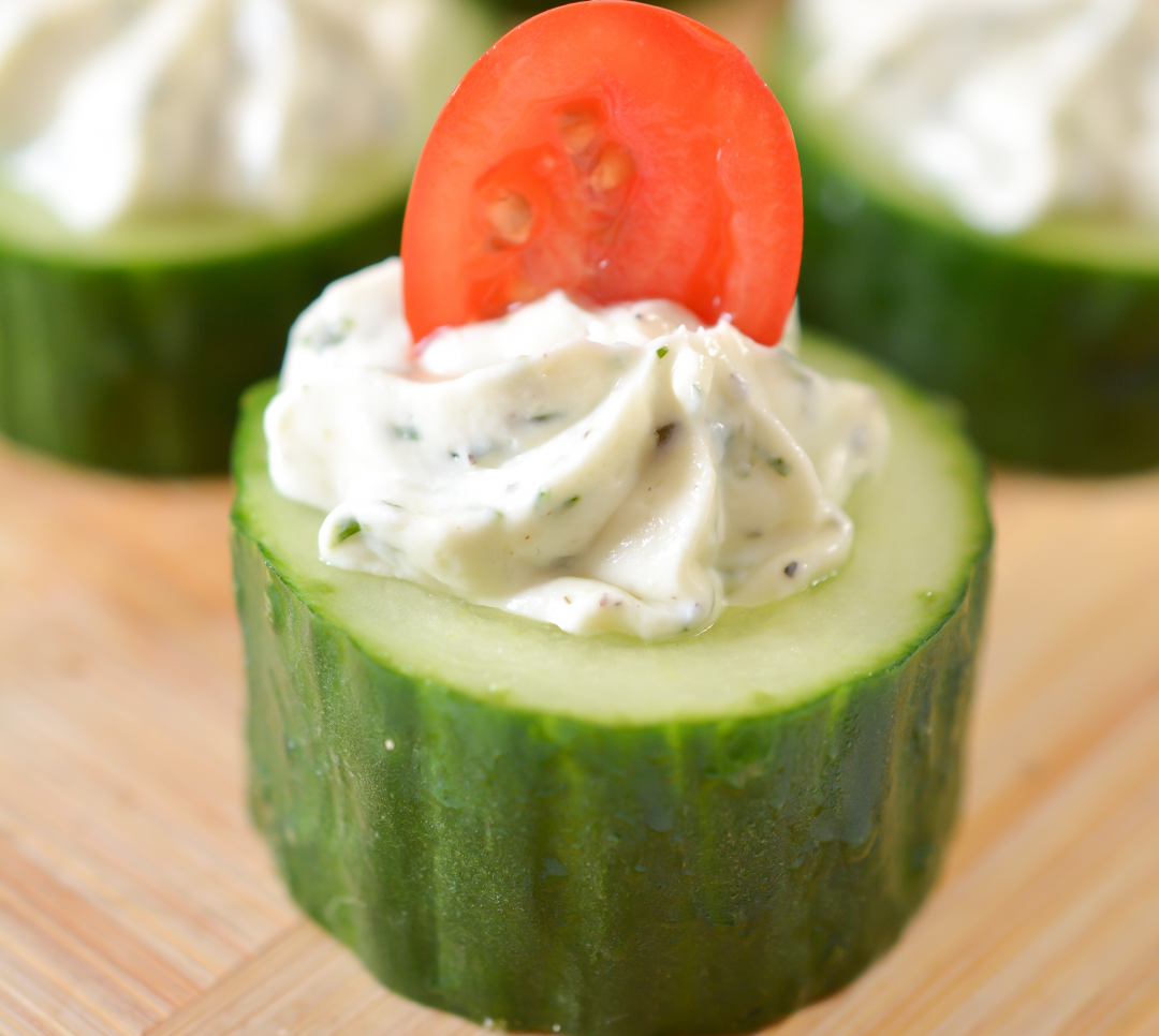 Cucumber Bites - Sweet Pea's Kitchen