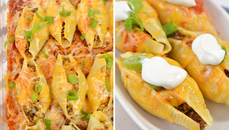 Mexican Stuffed Shells - Sweet Pea's Kitchen