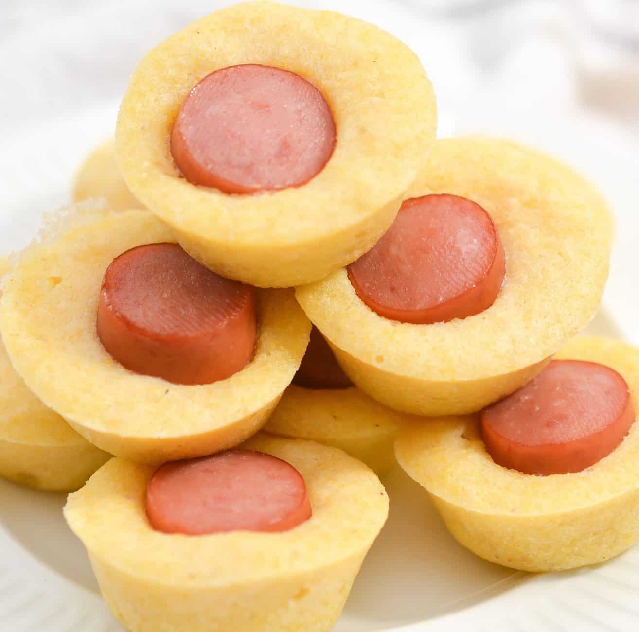 Mini Corn Dogs Easy Recipe - Sweet Pea's Kitchen