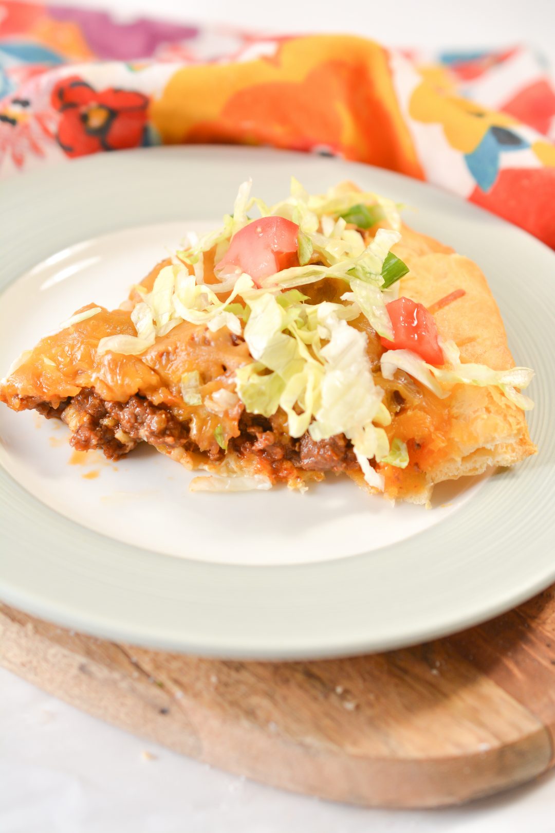 Pillsbury Crescent Roll Taco Bake - Sweet Pea's Kitchen
