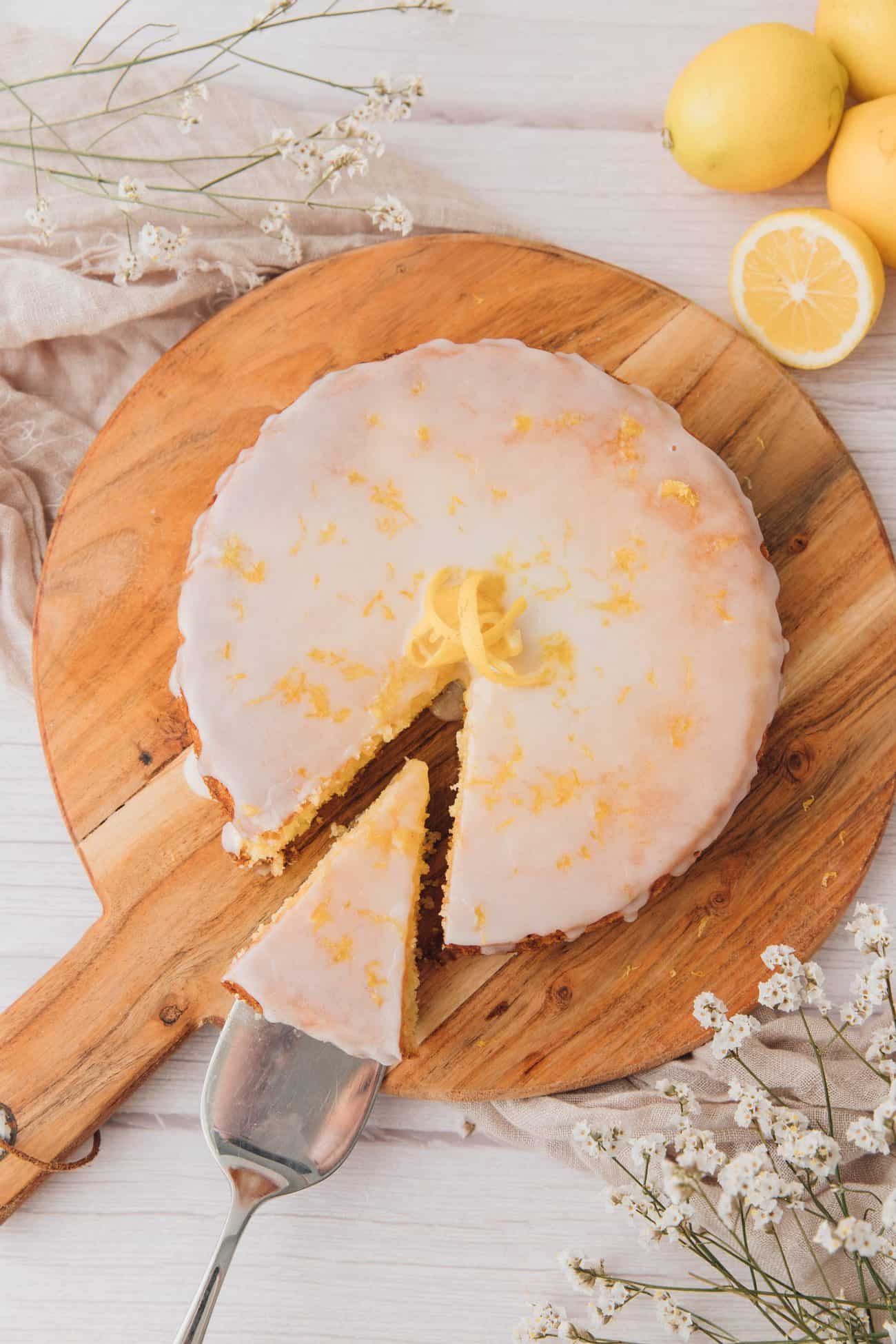 Triple Lemon Cake - Sweet Pea's Kitchen