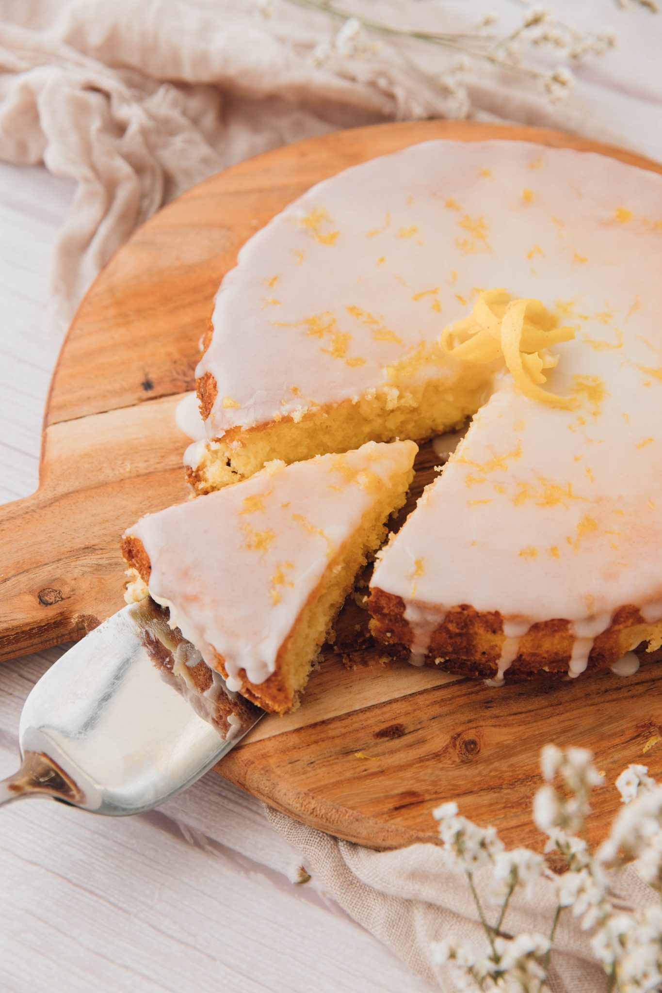 Triple Lemon Cake - Sweet Pea's Kitchen