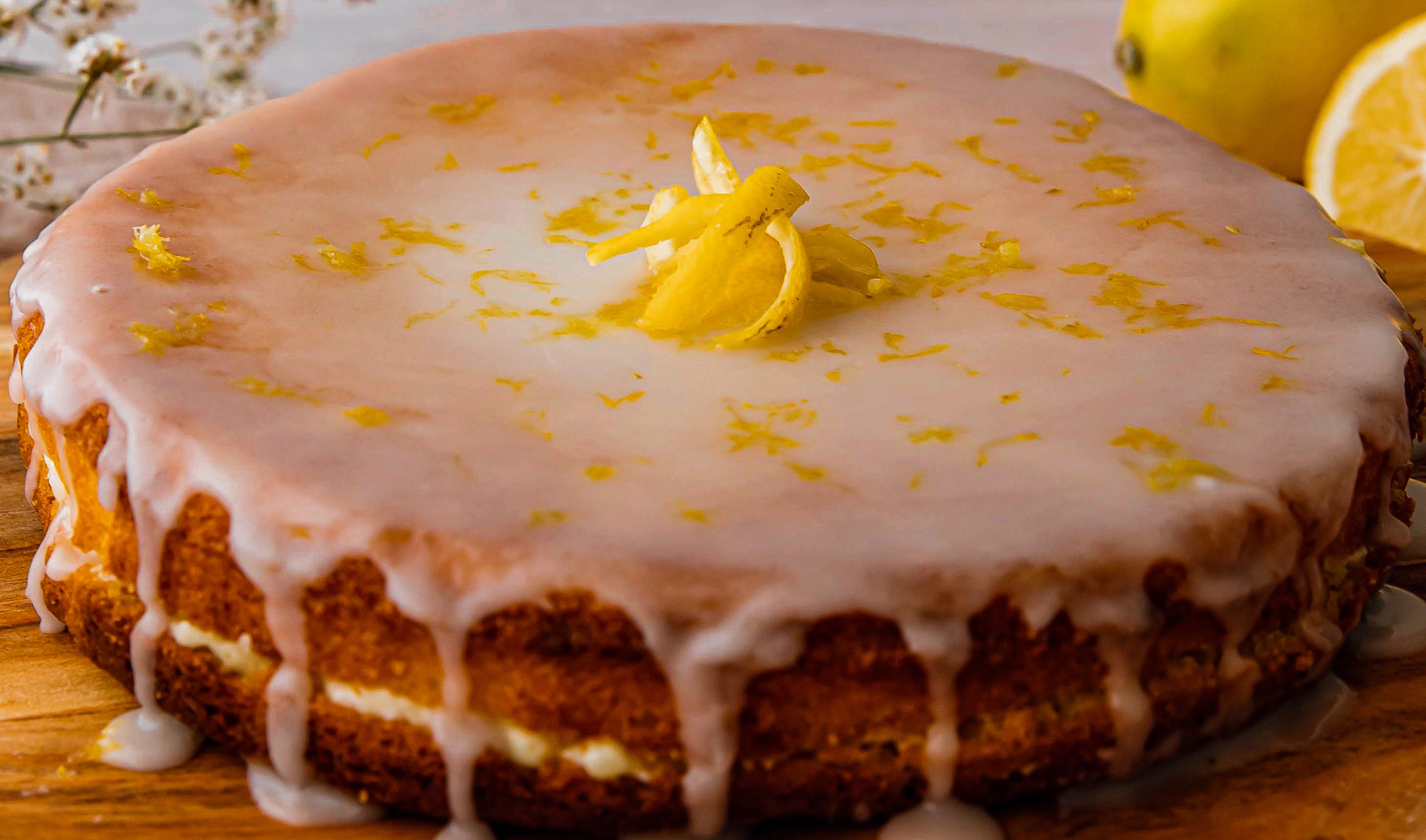 Triple Lemon Cake - Sweet Pea's Kitchen