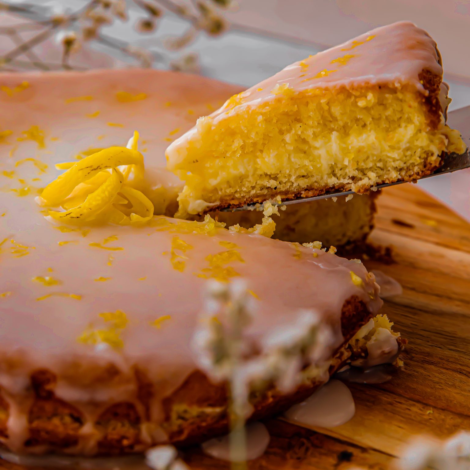 Triple Lemon Cake - Sweet Pea's Kitchen