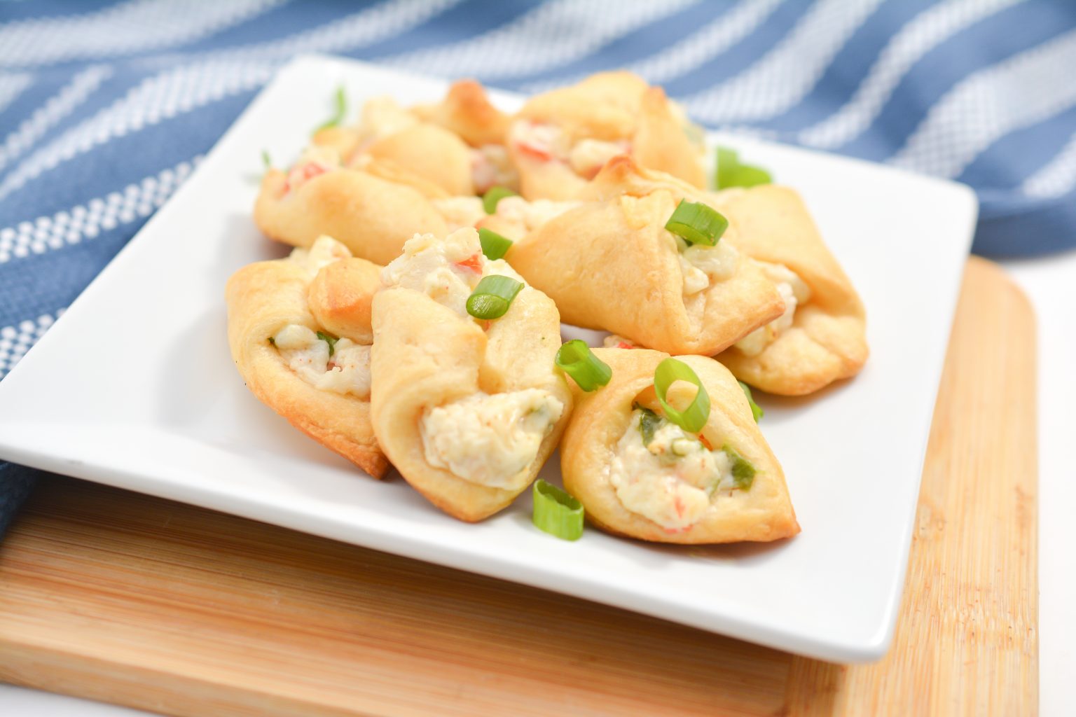 Crab and Cream Cheese Filled Crescent Rolls - Sweet Pea's Kitchen