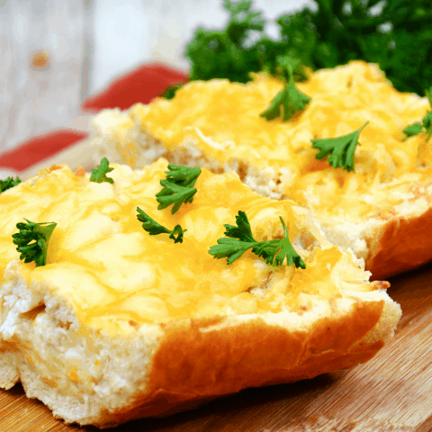 Cracked Crab Cheese Bread - Sweet Pea's Kitchen