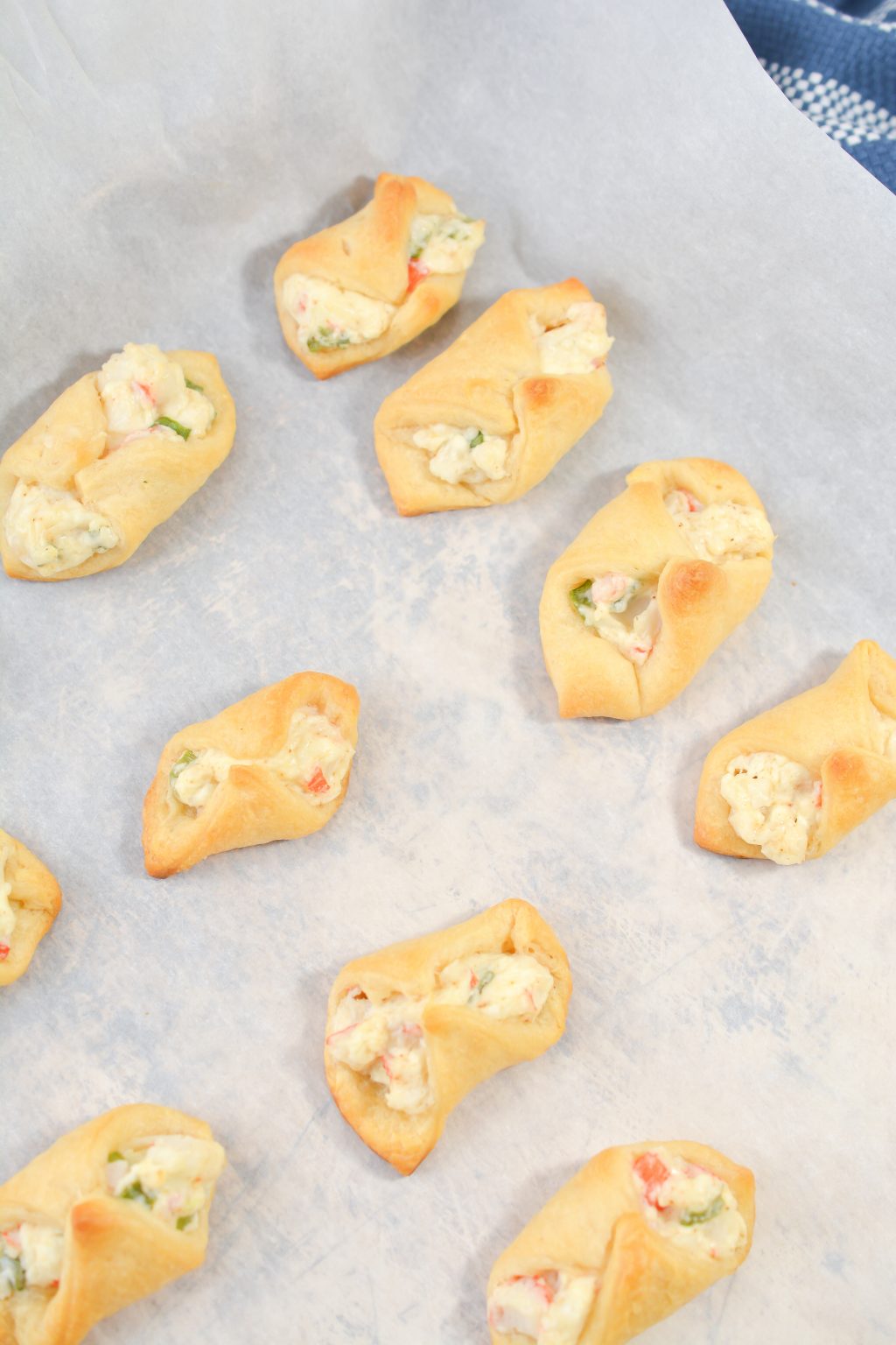 Crab and Cream Cheese Filled Crescent Rolls - Sweet Pea's Kitchen