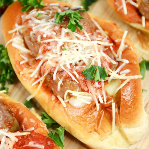Meatball Boats - Sweet Pea's Kitchen
