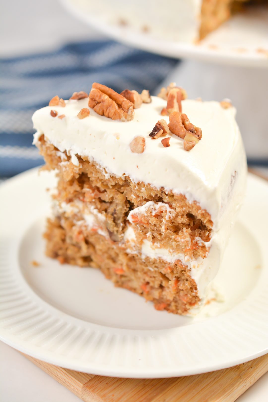 Easy Rustic Carrot Cake Recipe - Sweet Pea's Kitchen