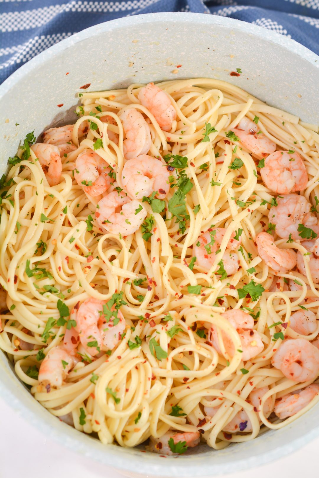 Baked Shrimp Linguini - Sweet Pea's Kitchen