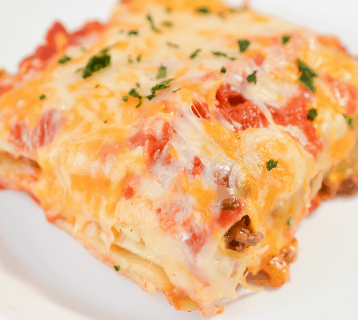 Cheeseburger Lasagna - Sweet Pea's Kitchen