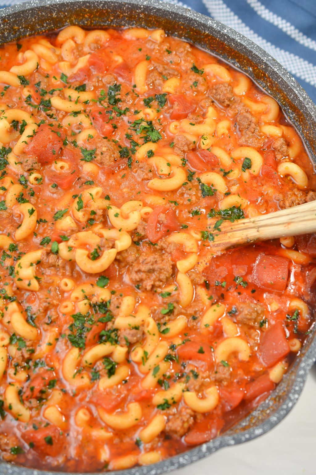 Easy Cheesy Beef Goulash - Sweet Pea's Kitchen