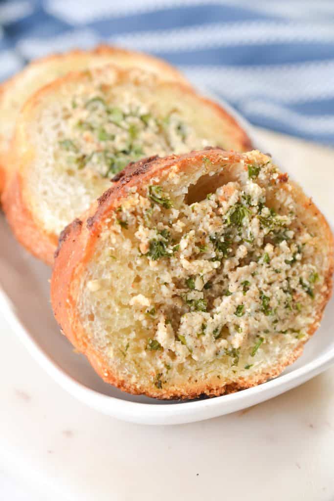 Stuffed garlic bread - Sweet Pea's Kitchen