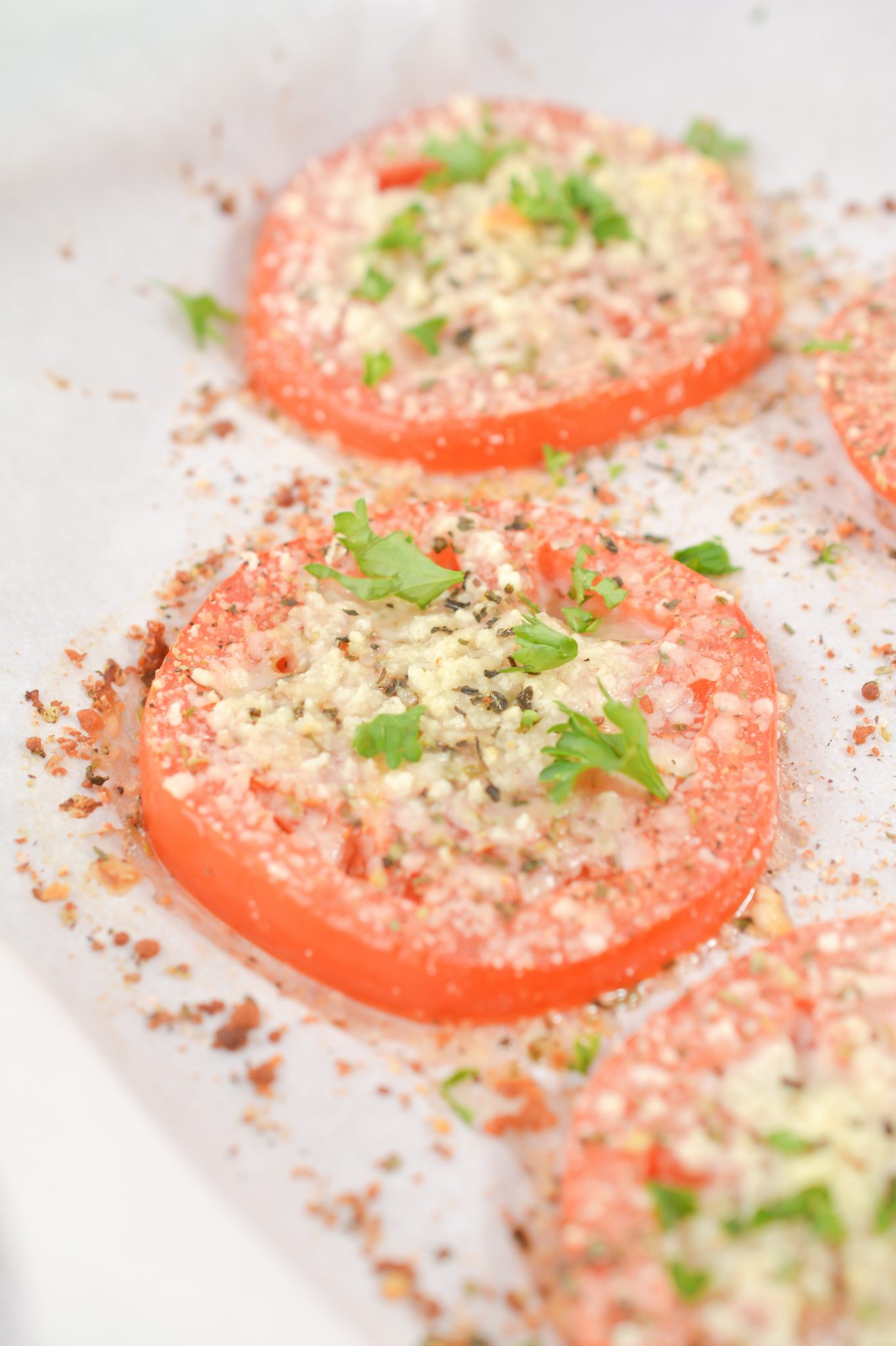 Baked Parmesan Tomatoes - Sweet Pea's Kitchen