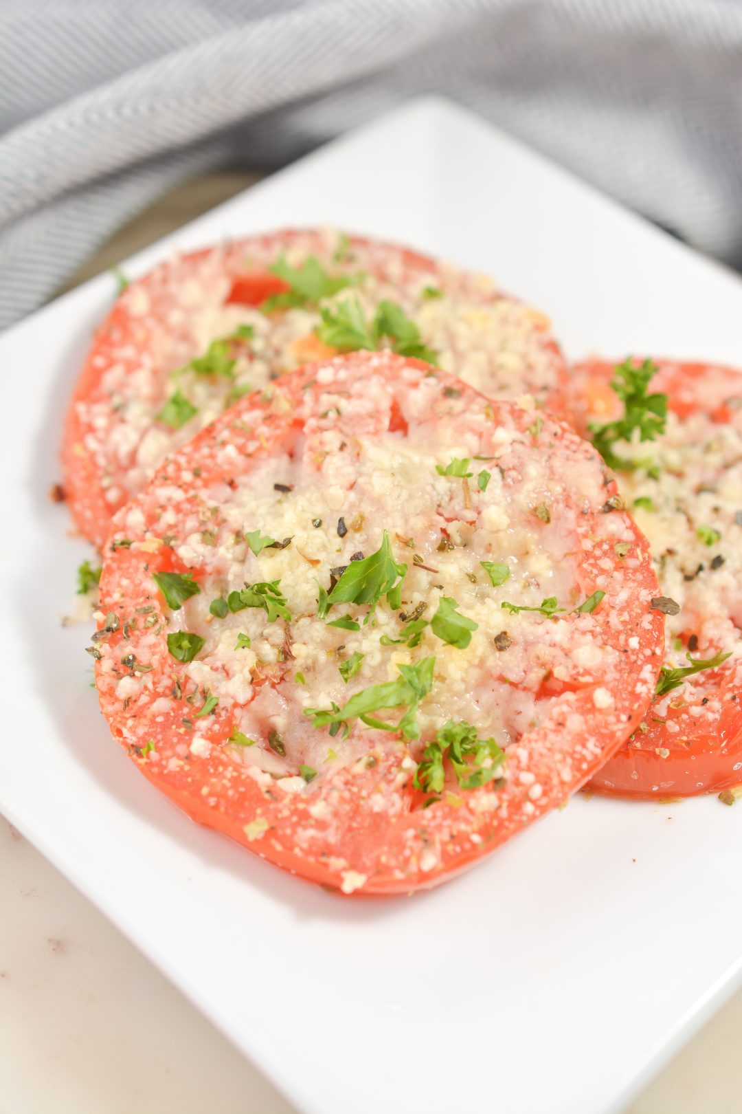 Baked Parmesan Tomatoes - Sweet Pea's Kitchen