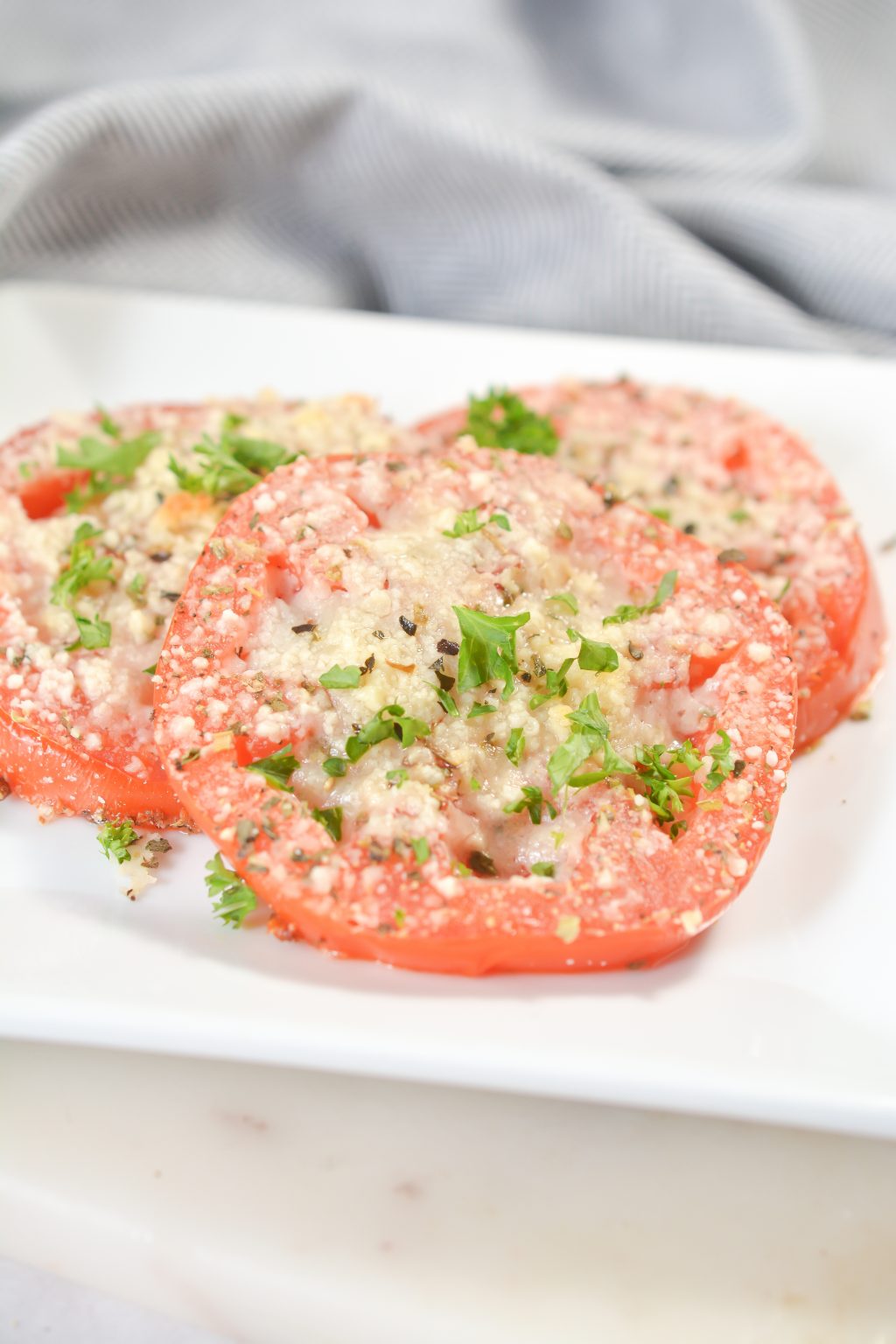 Baked Parmesan Tomatoes - Sweet Pea's Kitchen