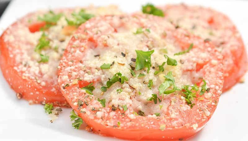 Baked Parmesan Tomatoes - Sweet Pea's Kitchen