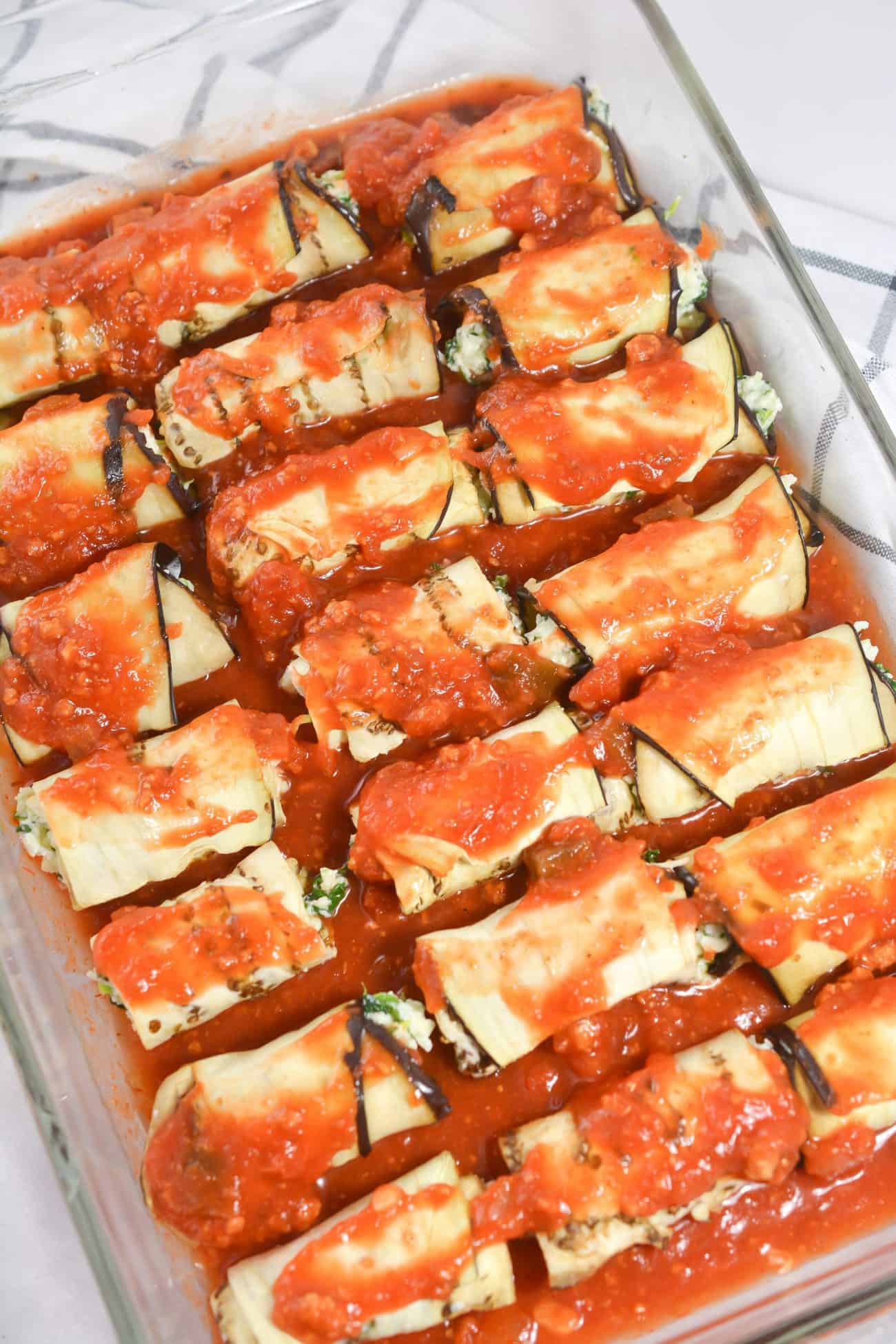 Eggplant Rollatini - Sweet Pea's Kitchen