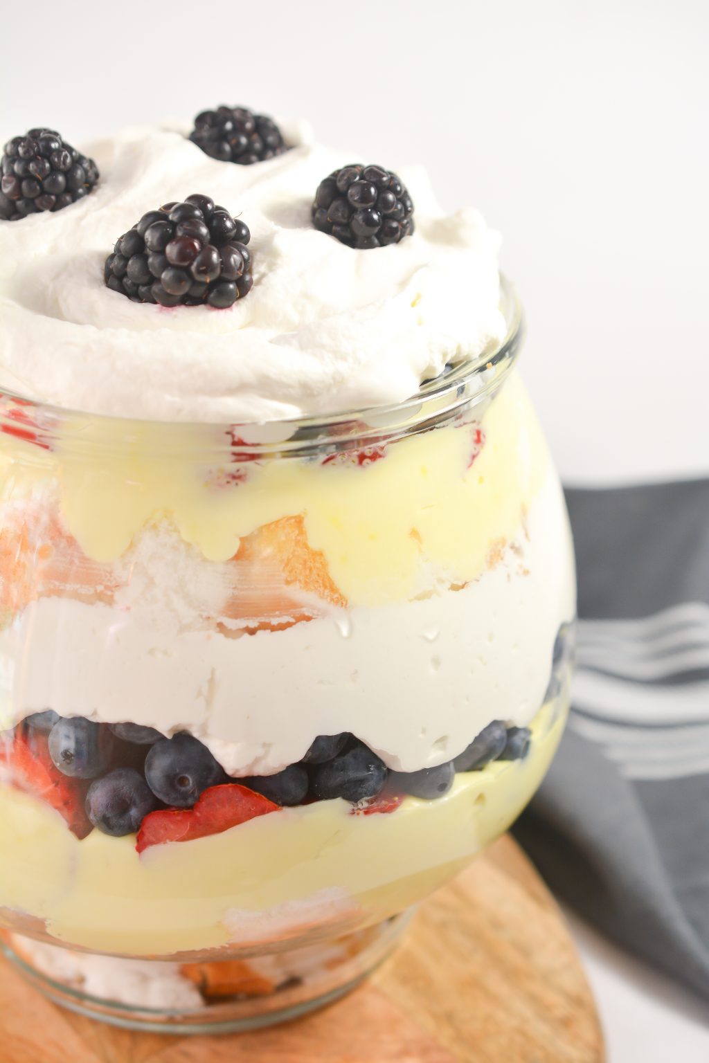 Lemon Berry Trifle - Sweet Pea's Kitchen
