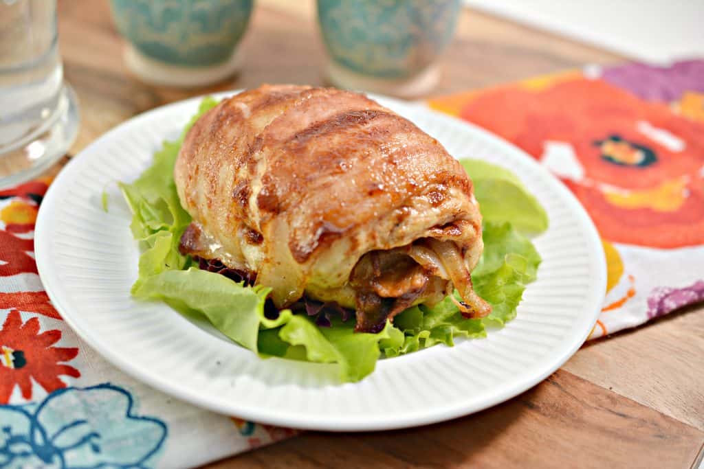 BBQ Bacon Stuffed Chicken - Sweet Pea's Kitchen