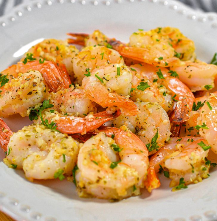 Garlic Parmesan Roasted Shrimp - Sweet Pea's Kitchen