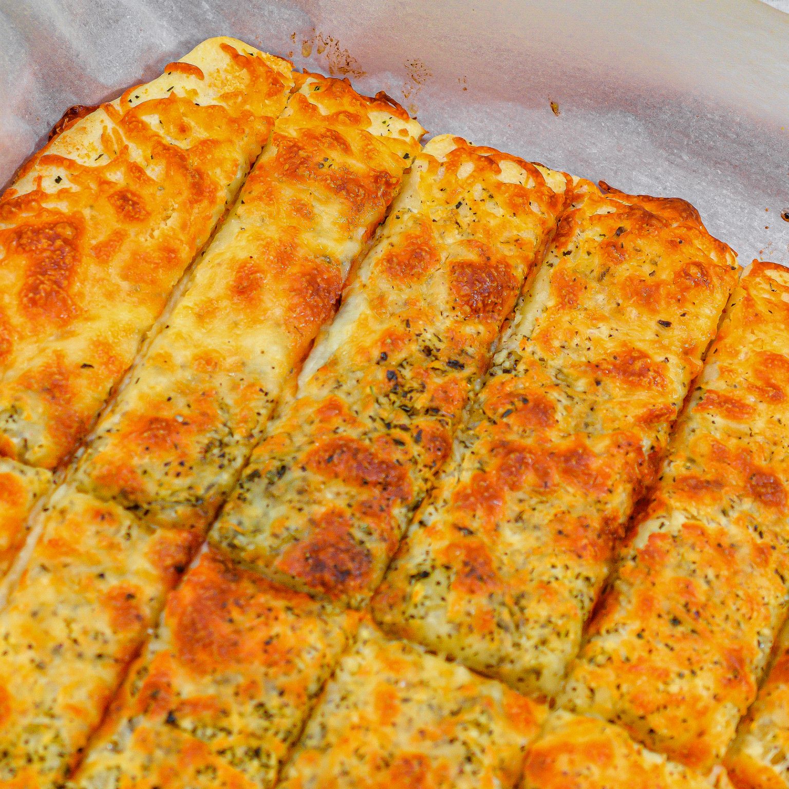 Homemade Cheesy Garlic Breadsticks - Sweet Pea's Kitchen