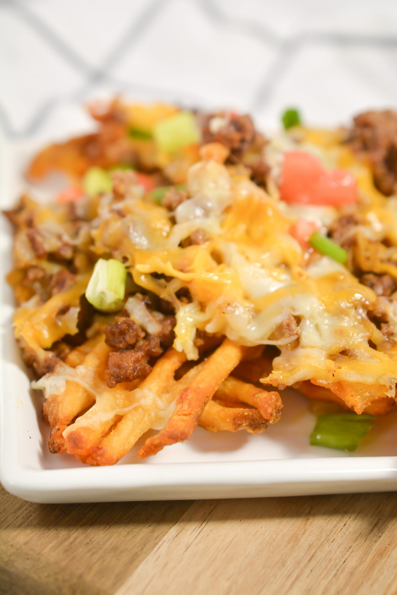 Cheesesteak Taco Fries - Sweet Pea's Kitchen