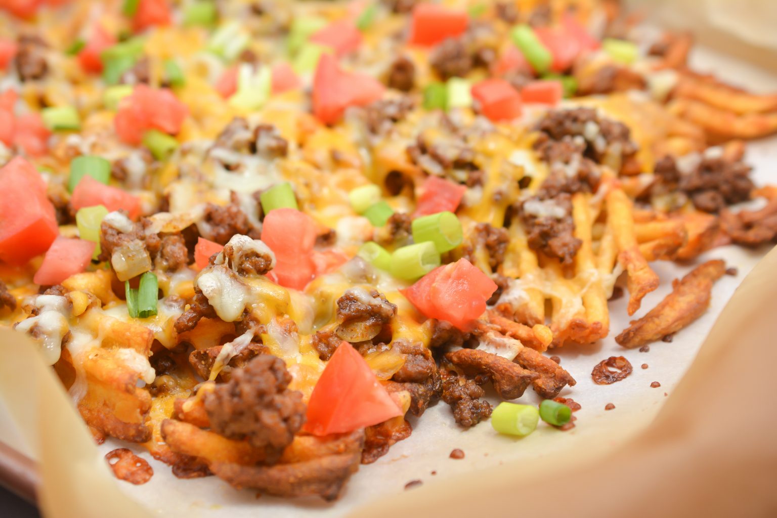 Cheesesteak Taco Fries - Sweet Pea's Kitchen