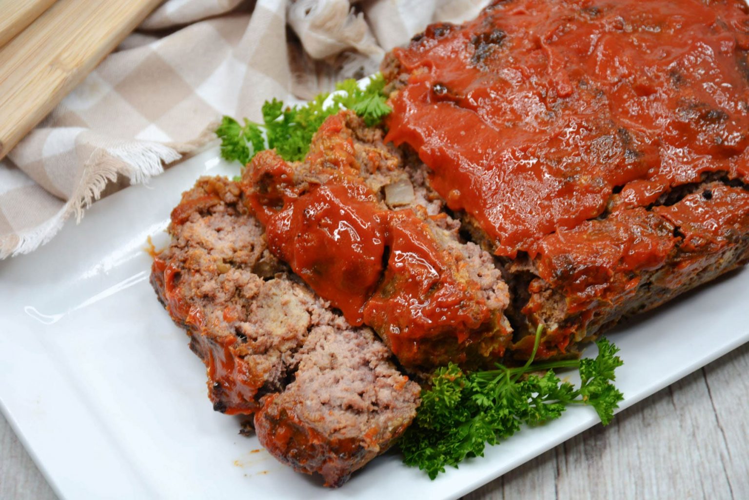 Skinny Meatloaf - Sweet Pea's Kitchen