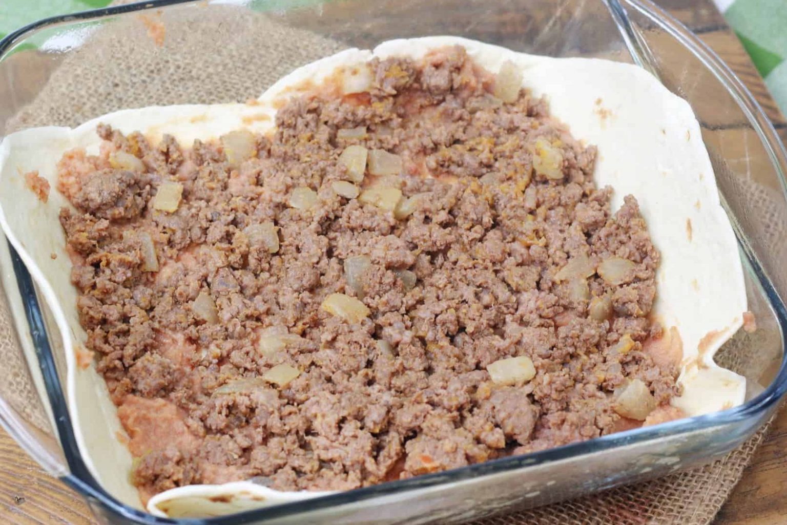 Layered Mexican Tortilla Casserole - Sweet Pea's Kitchen