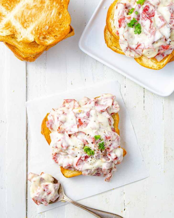 Creamed Chipped Beef on Toast - Sweet Pea's Kitchen