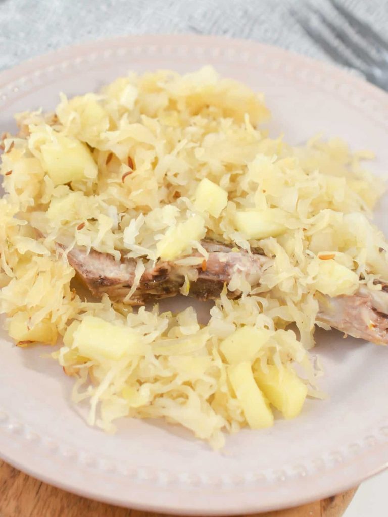 German Pork Chops and Sauerkraut - Sweet Pea's Kitchen