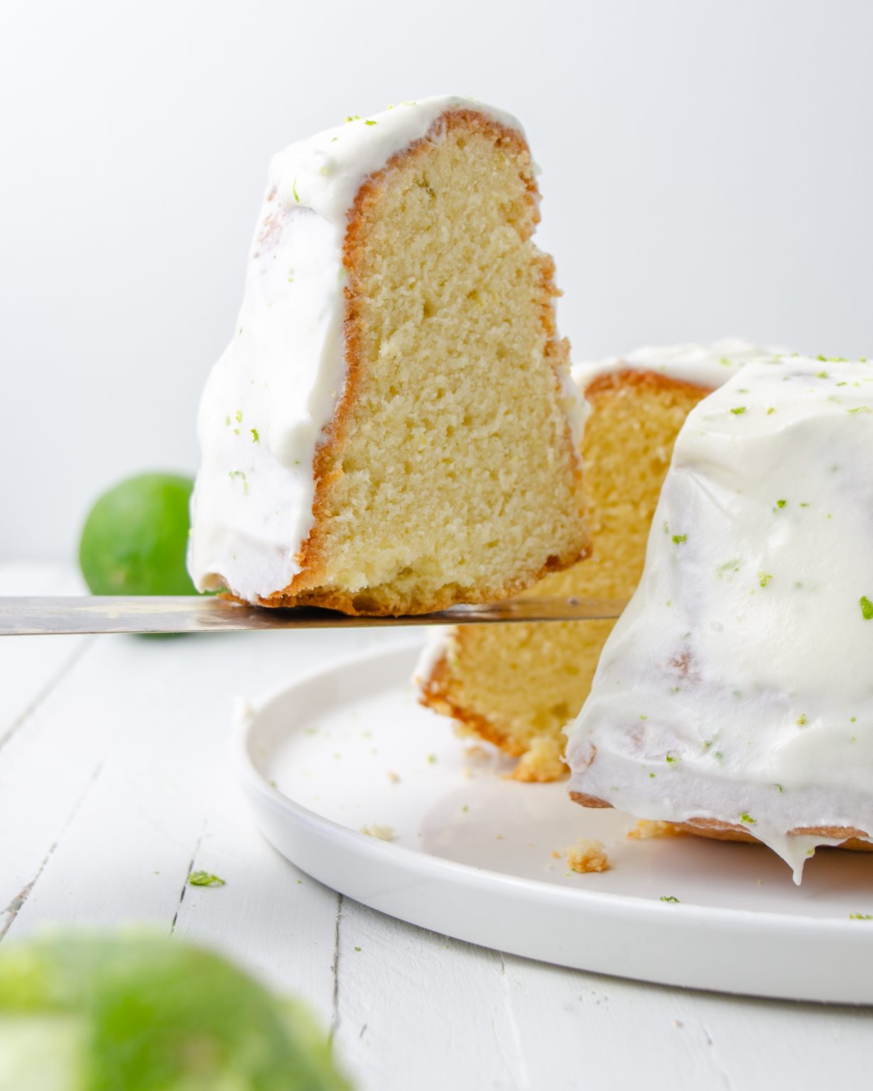 Key Lime Pound Cake with Key Lime Cream Cheese Icing - Sweet Pea's Kitchen