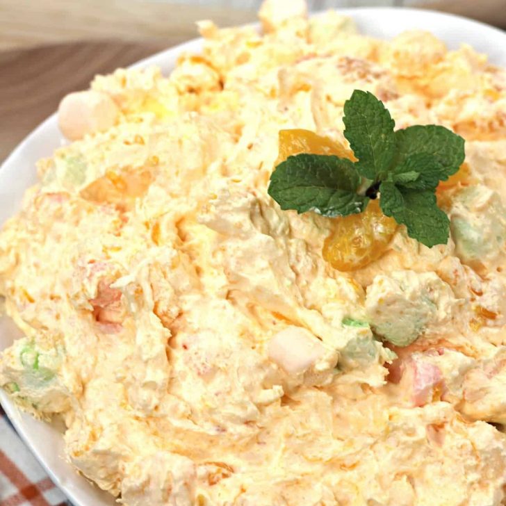 Orange Creamsicle Fluff - Sweet Pea's Kitchen