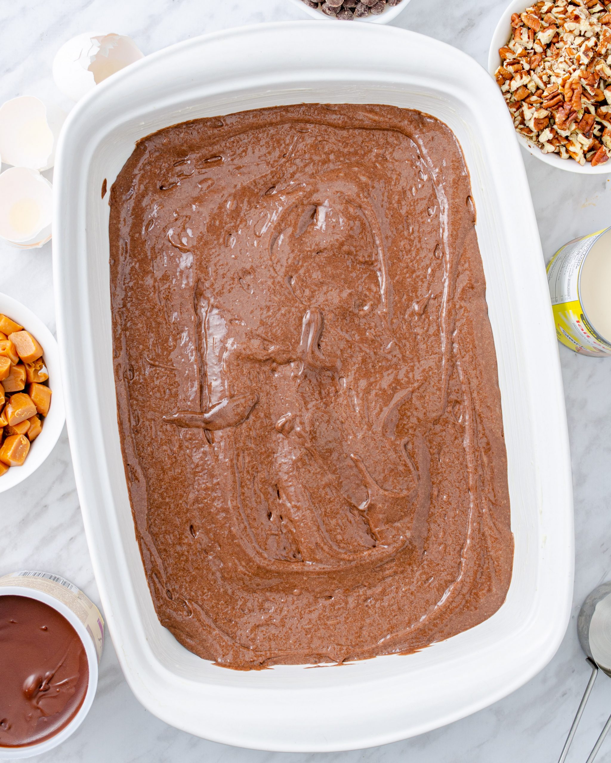 Turtle Caramel Cake - Sweet Pea's Kitchen