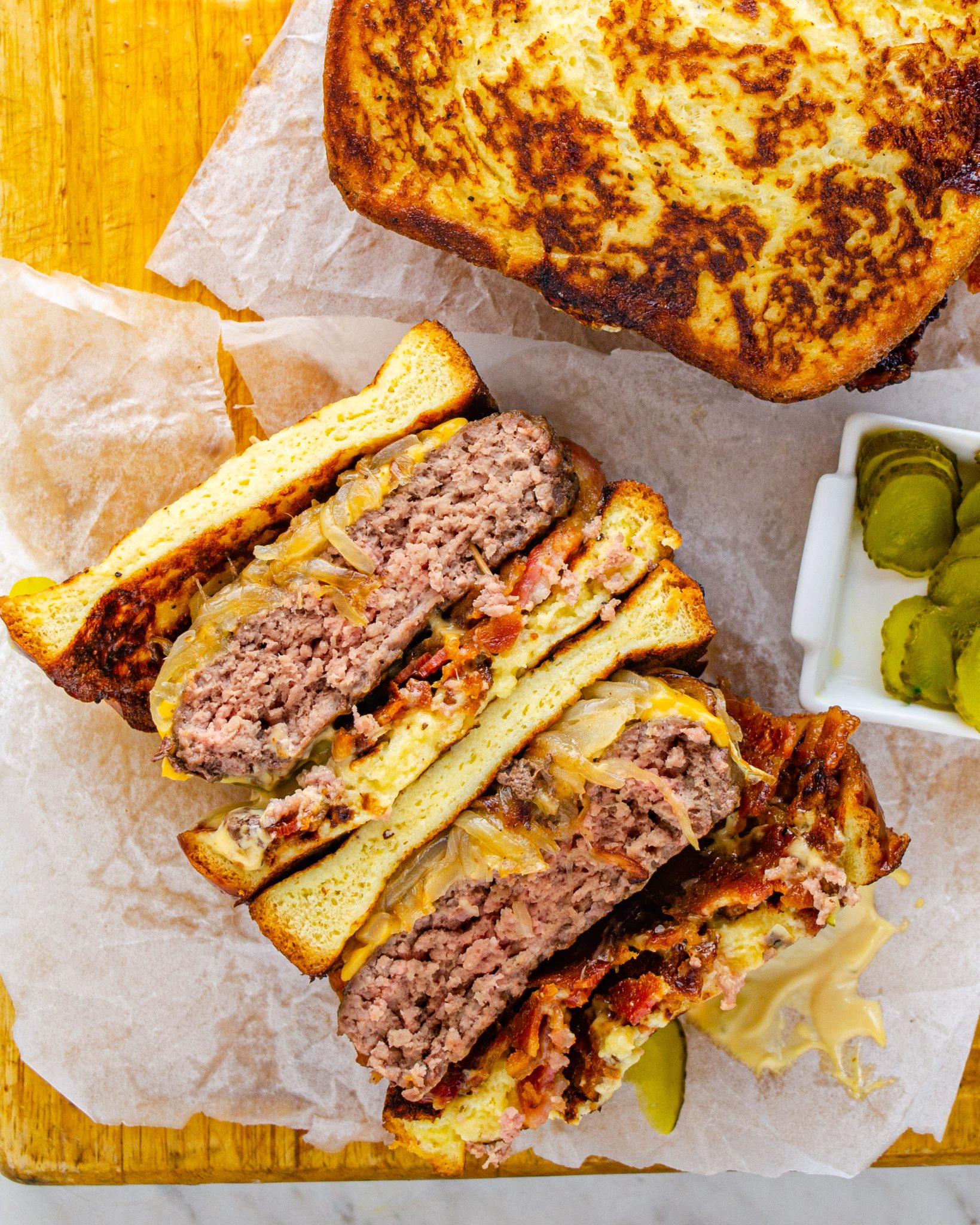 Big Mac French Toast - Sweet Pea's Kitchen